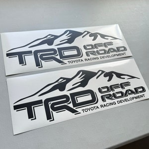 TRD 4x4 Offroad Mountain Toyota Racing Development Tacoma Bed Tailgate ...