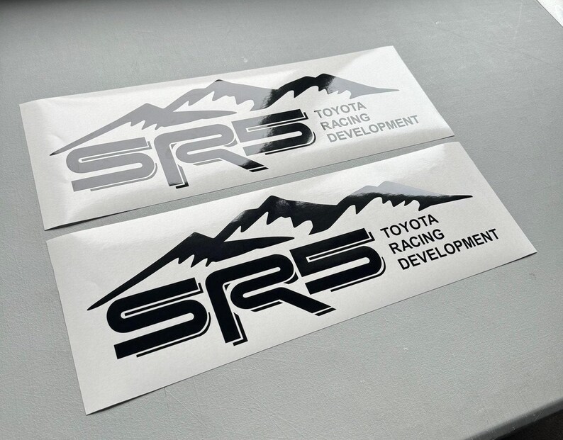 Toyota Tacoma SR5 Mountain Bed Tailgate Decal (2x) TRD Offroad Sport ...
