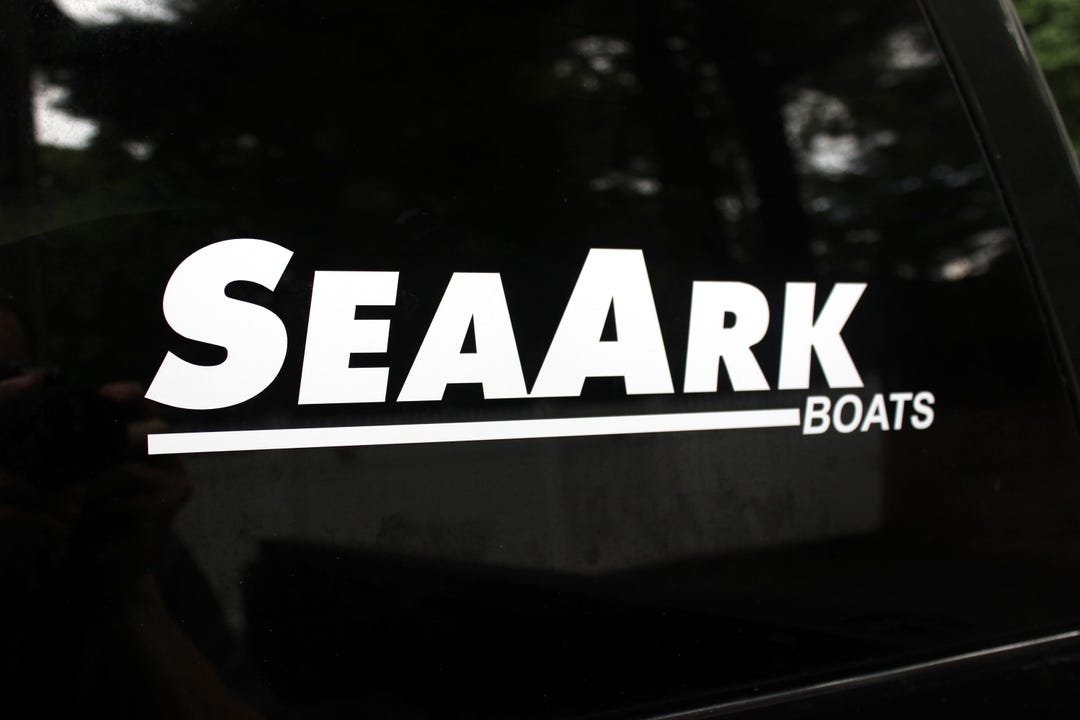 Seaark Boat Decals SET OF 2 Vinyl Decal Stickers - Etsy
