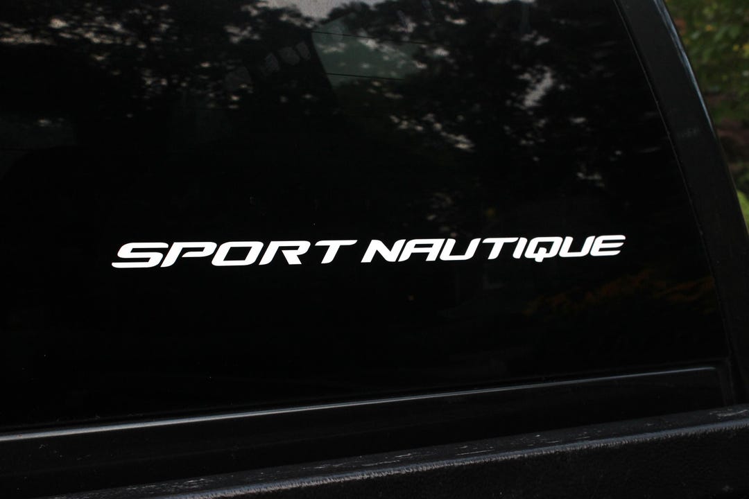 2x Sport Nautique Decals Water Ski Boat Trailer Window Vinyl Decal ...