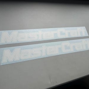Mastercraft Boats Waterski Wakeboard Trailer Logo Back Window SET OF 2 ...