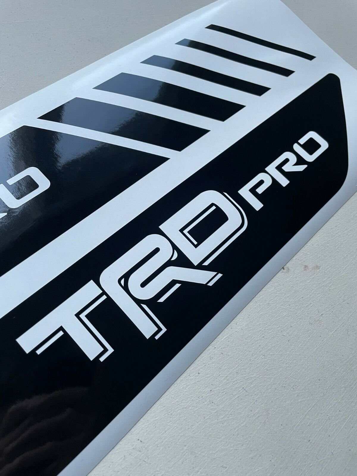 TRD Pro Tacoma Bed Tailgate Decal (2x) TRD Offroad Sport Stripe Multi ...