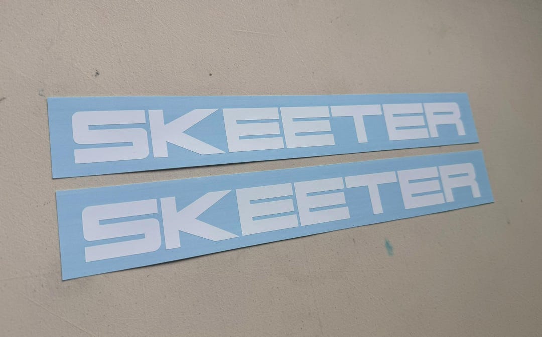 Skeeter Fishing Boats Decals SET OF 2 Vinyl Decal Stickers - Etsy