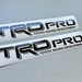 TRD Pro Toyota Racing Development Tacoma Tundra Bed Tailgate Decal ...