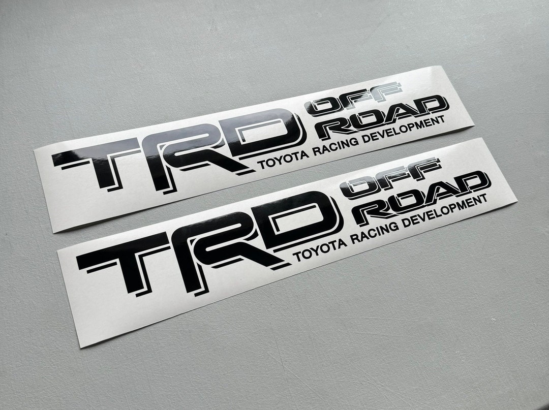 TRD Offroad Toyota Racing Development Tacoma Bed Tailgate Decal Stripe ...