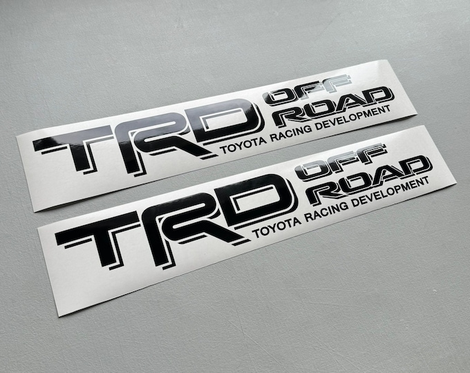 TRD Offroad Toyota Racing Development Tacoma Bed Tailgate Decal Stripe ...
