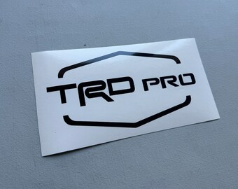 TRD Pro Toyota Racing Development Tacoma Tundra Bed Tailgate Decal ...