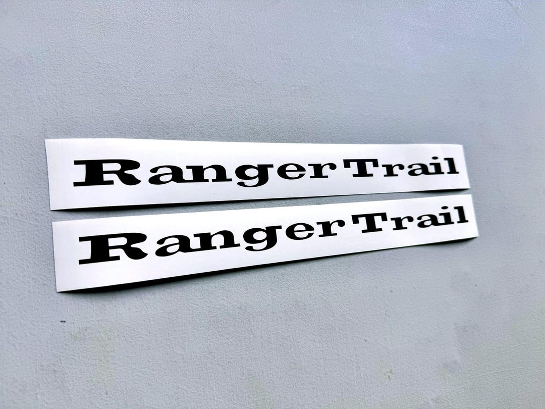 2x Ranger Trail Boats Trailer Vintage Fishing Hull Marine Decals ...