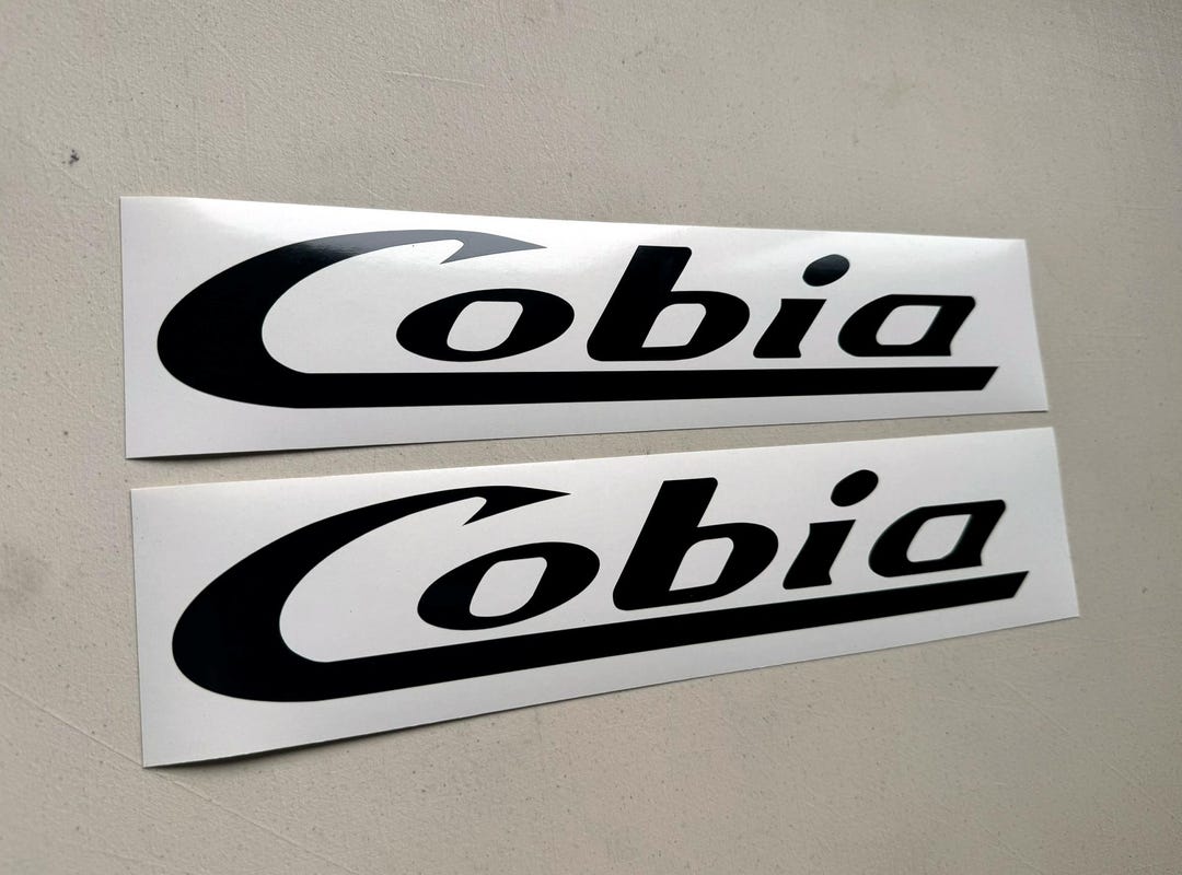 Cobia Boats Decals Vintage SET OF 2 Vinyl Decal Stickers - Etsy
