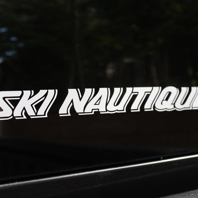 Ski Decal - Etsy