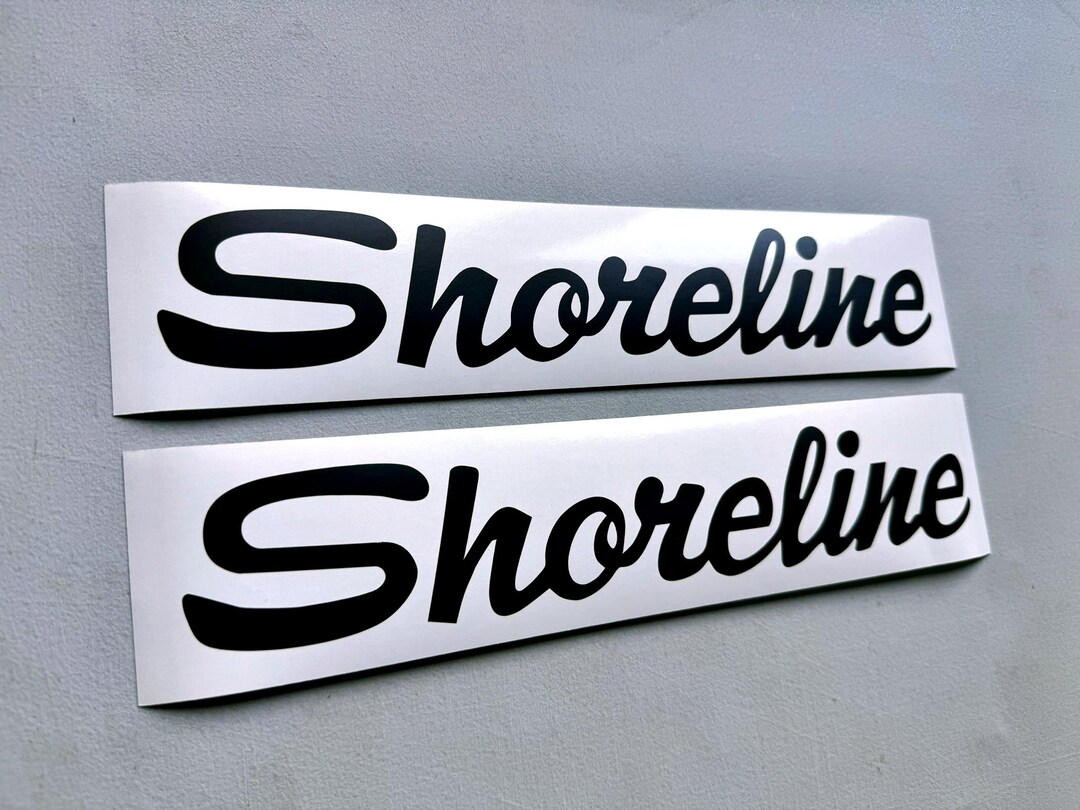 2x Shoreline Trailers Decals Marine Decals Stickers - Etsy
