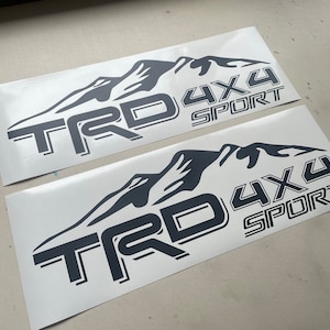 TRD 4x4 Sport Mountain Toyota Racing Development Tacoma Tundra 4runner ...