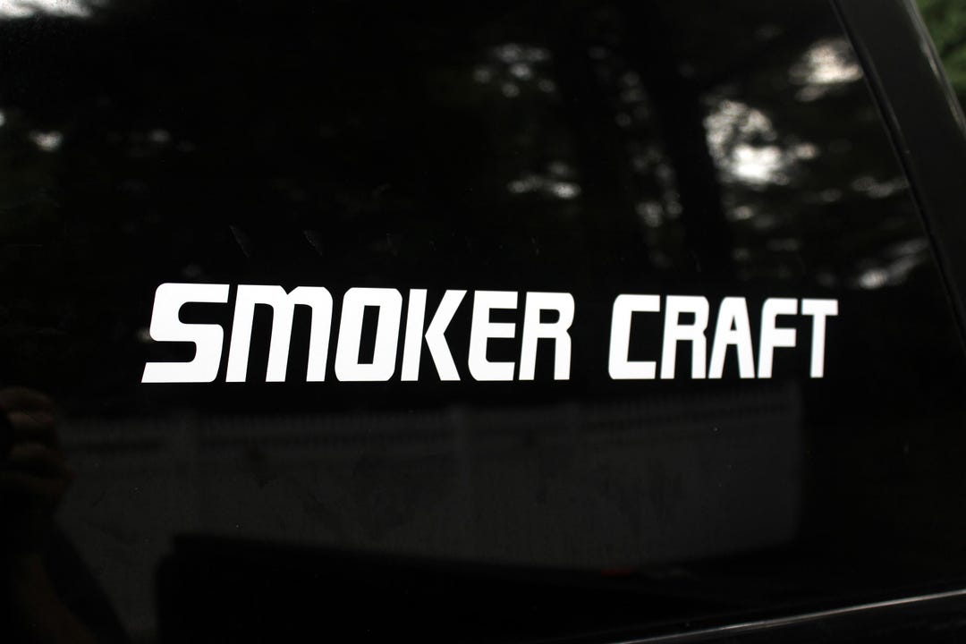 Smoker Craft Boat Decals SET OF 2 Vinyl Decal Stickers - Etsy