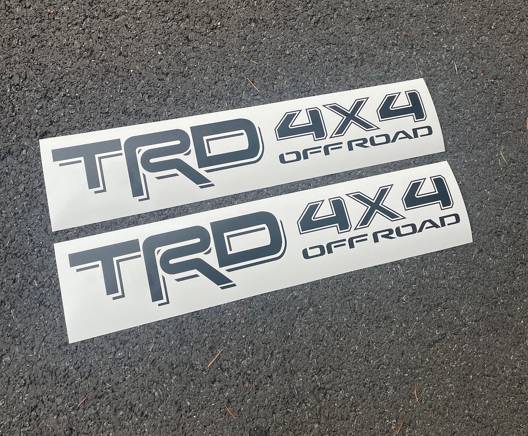 TRD 4x4 Offroad Toyota Tacoma Bed Tailgate Decal Stripe - Etsy