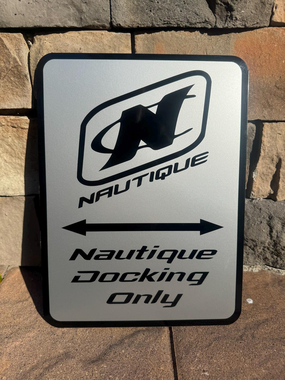 Nautique Boats Docking Only Metal Plaque Sign - Etsy