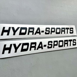 2x Hydra-sports Boats Trailer Vintage Fishing Hull Marine Decals ...