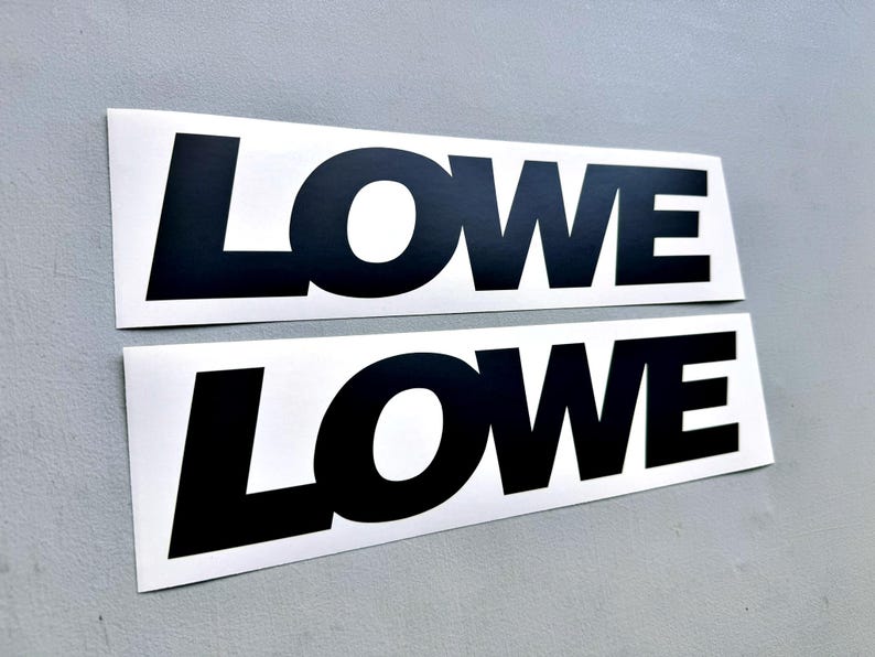 Lowe Boats Decal SET OF 2 Vinyl Fishing Decal Stickers - Etsy