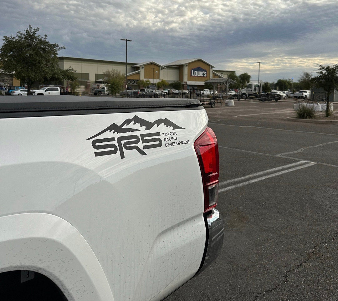 Toyota Tacoma SR5 Mountain Bed Tailgate Decal (2x) TRD Offroad Sport ...
