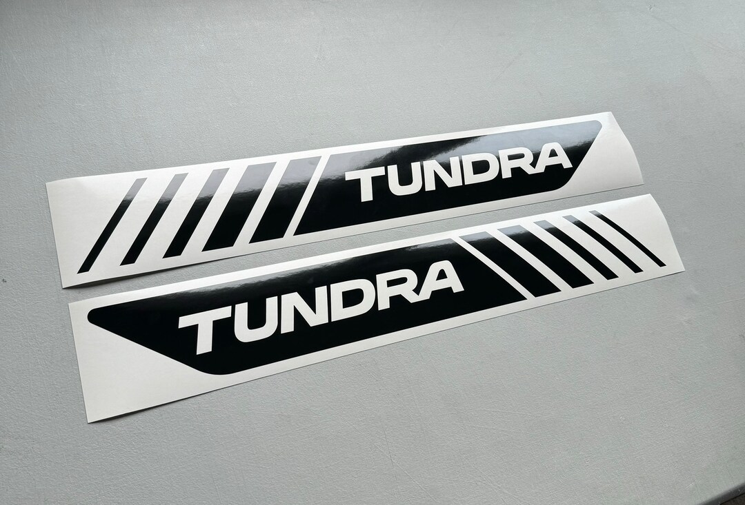 Toyota Tundra Bed Tailgate Decal 2x TRD Offroad Sport Stripe Multi ...
