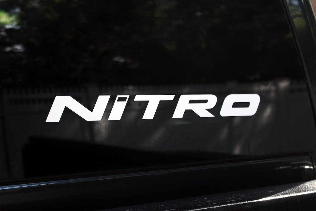 Nitro Fishing Boats Decals WHITE SET OF 2 Vinyl Decal Stickers - Etsy