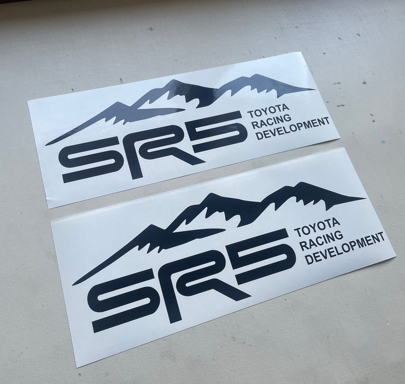Toyota Tacoma SR5 Mountain Bed Tailgate Decal (2x) TRD Offroad Sport ...