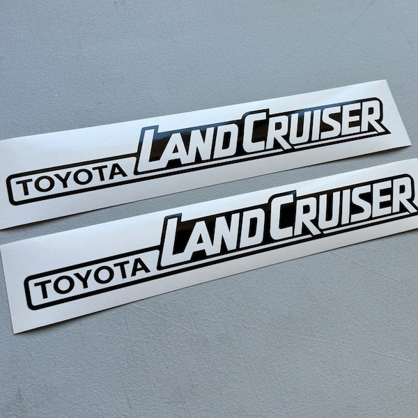 Toyota Land Cruiser Decal - Etsy