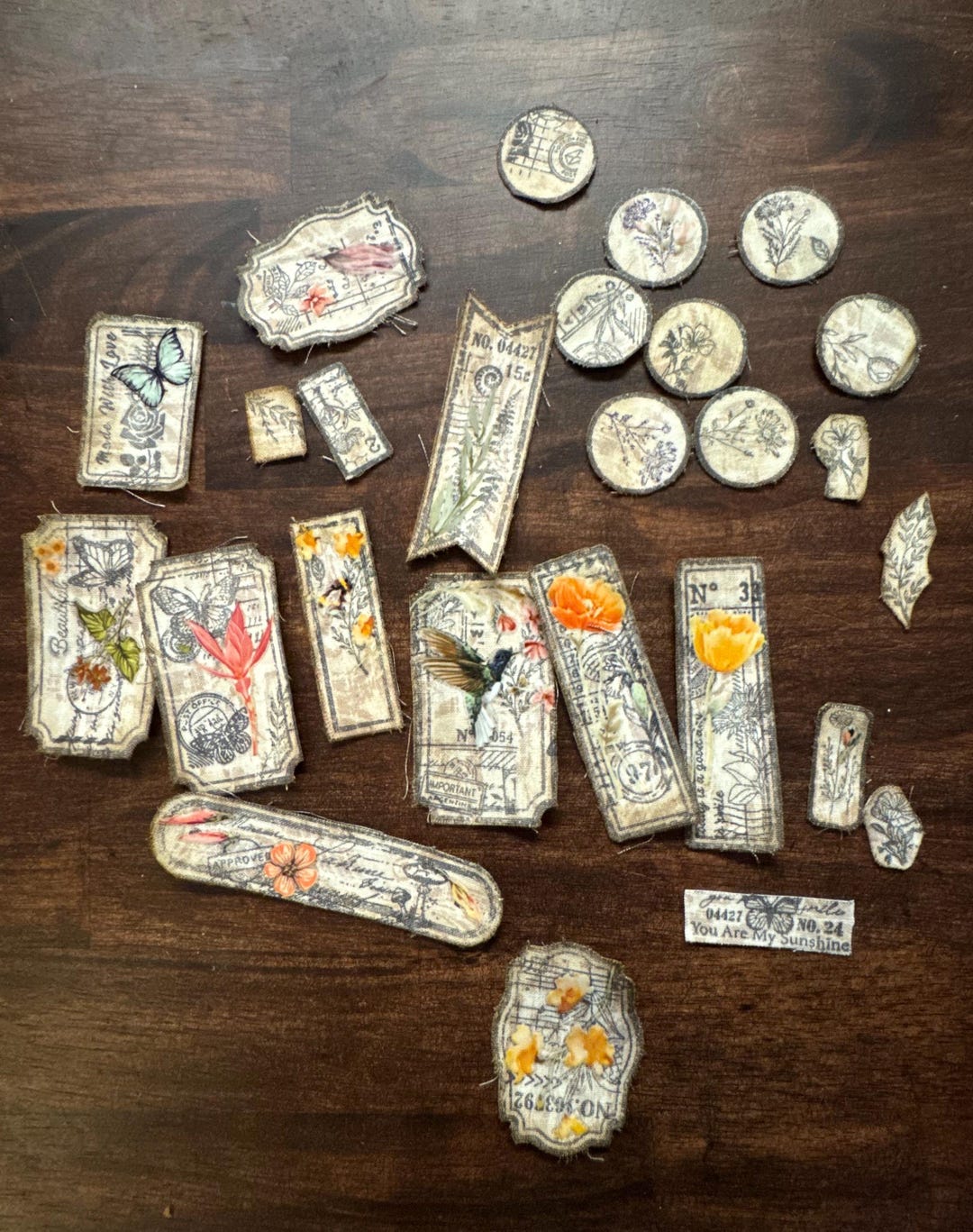 Material Ephemera for Junk Journals - Etsy