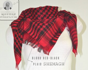Blood Red Scarf - Etsy