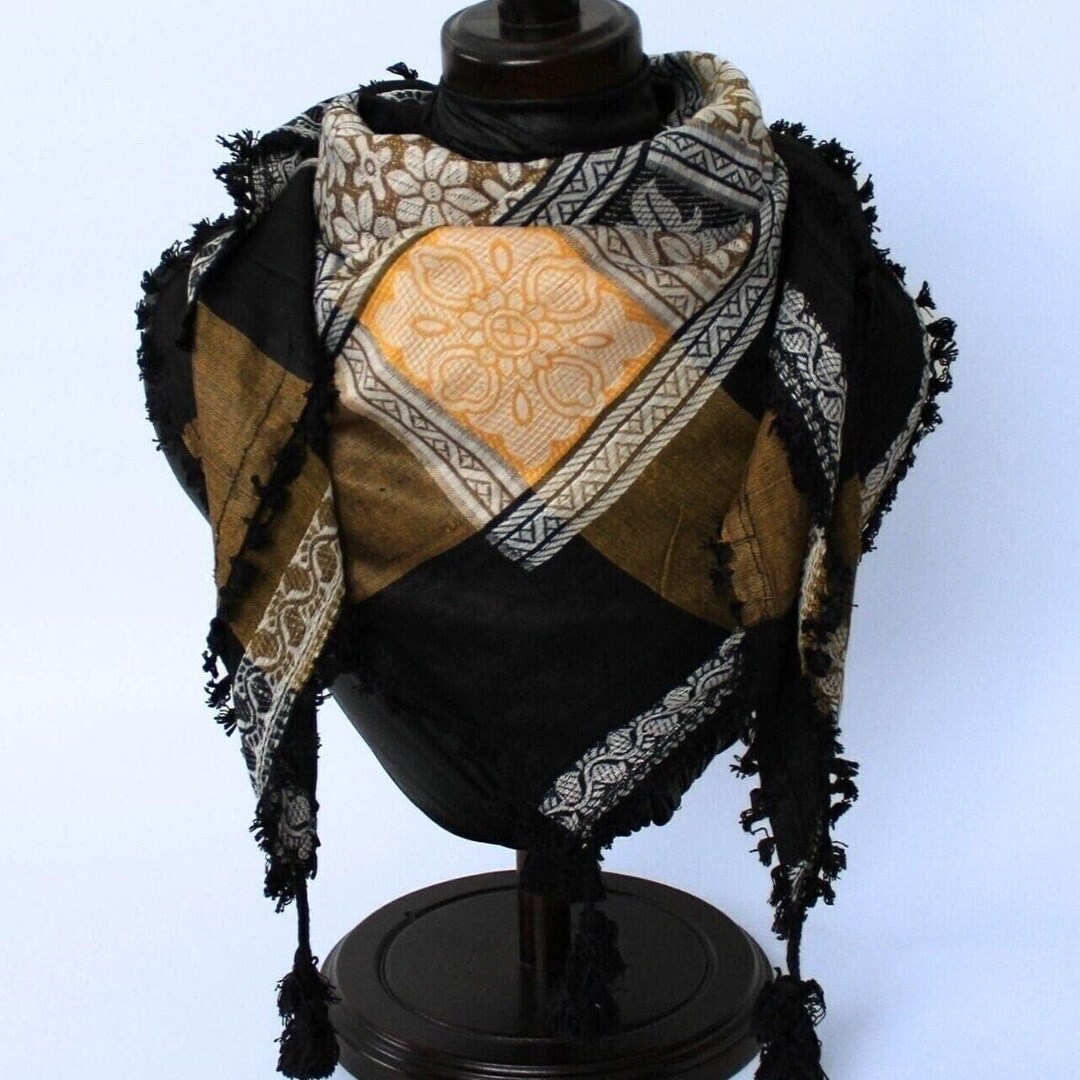 Made in Palestine, Palestinian Dress, Square Hijab, Embroidery ...