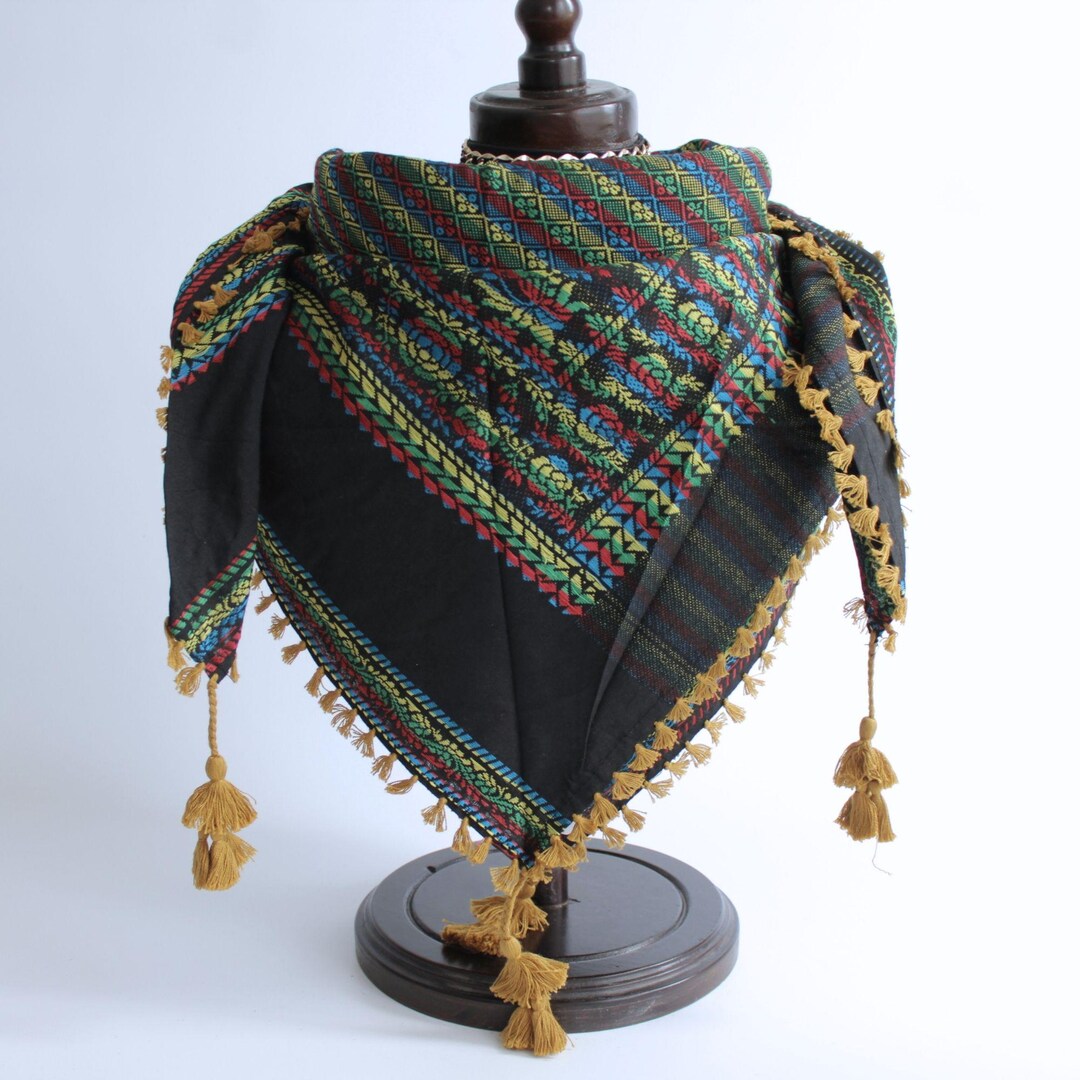 Keffiyeh Scarf Head Bandana, Shemagh Koffiyah, Abaya, Evening Dress ...