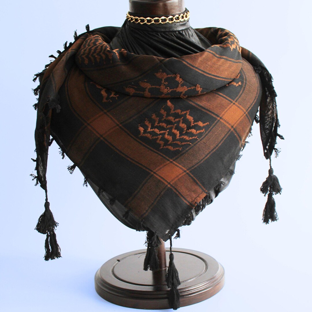 Arabic Keffiyeh Shemagh Style Unisex Gift for Daily Use & Heritage ...
