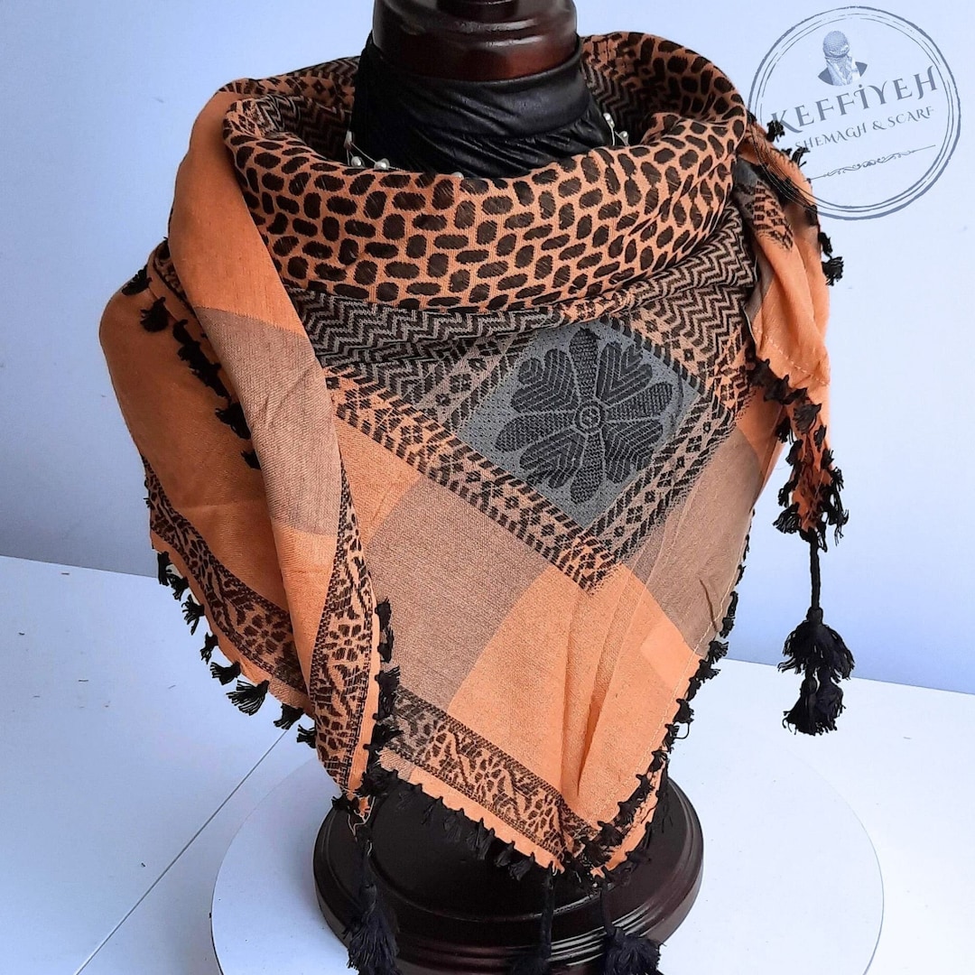 Maternity Dress, Prayer Shawl, Keffiyeh Shemagh Fichu Long Knit Scarf ...