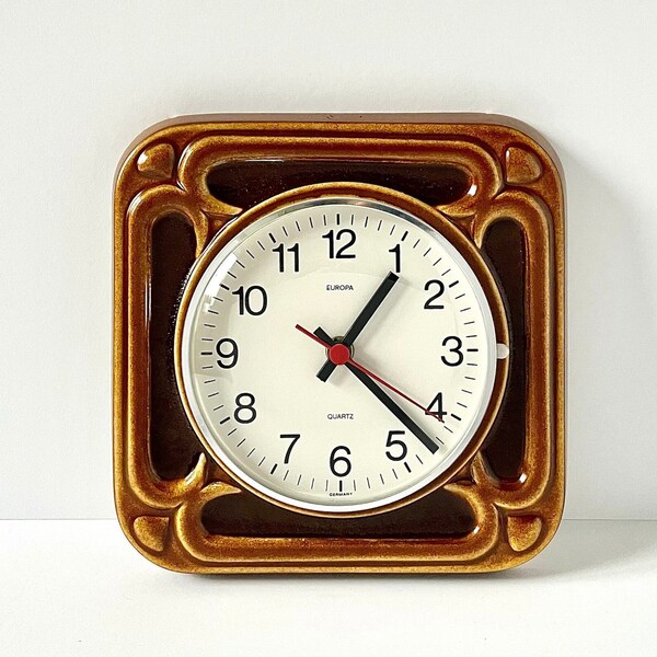 Ceramic Clock - Etsy
