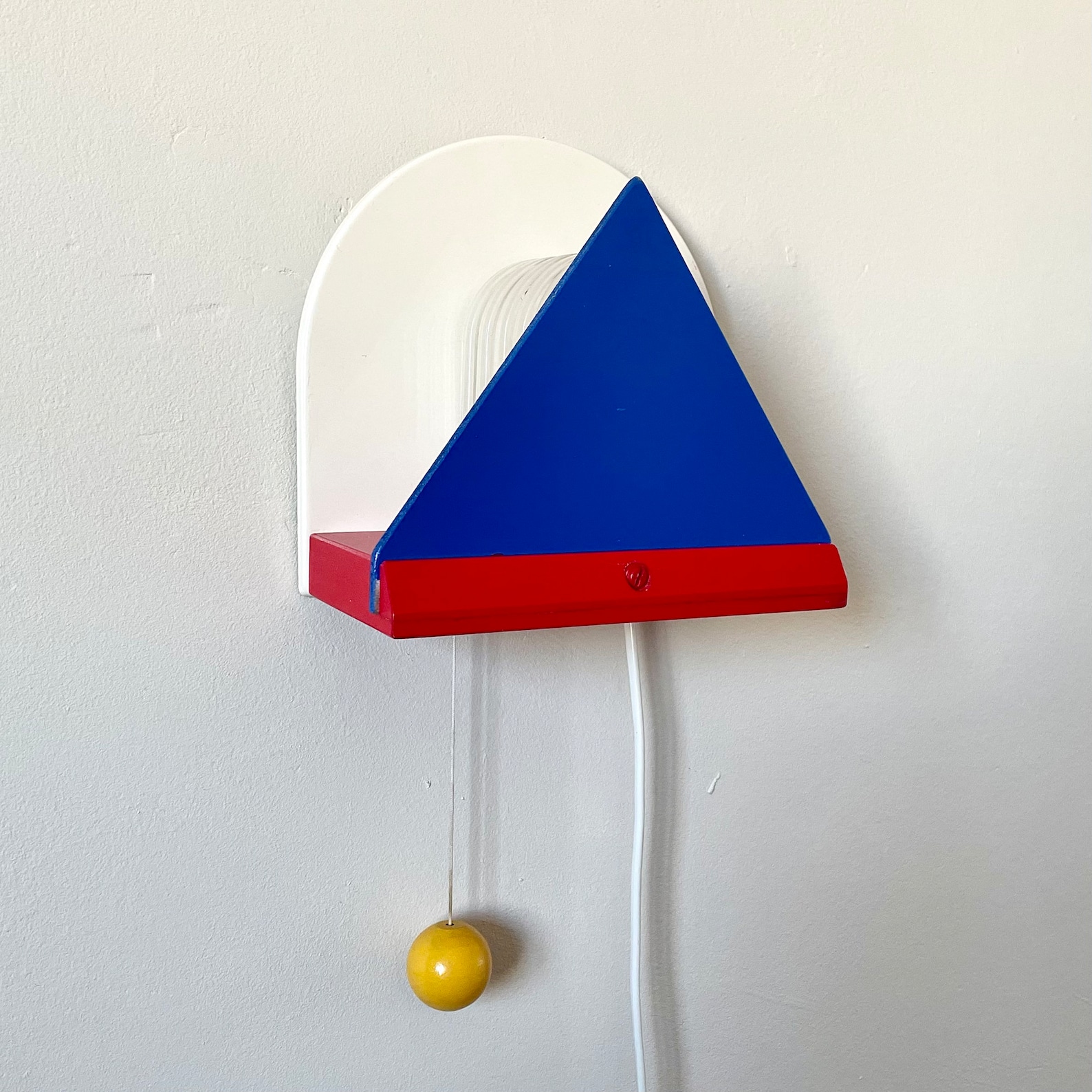 Vintage IKEA Wall Lamp Stoja Plug in Wall Sconce by Ettore Sottsass ...