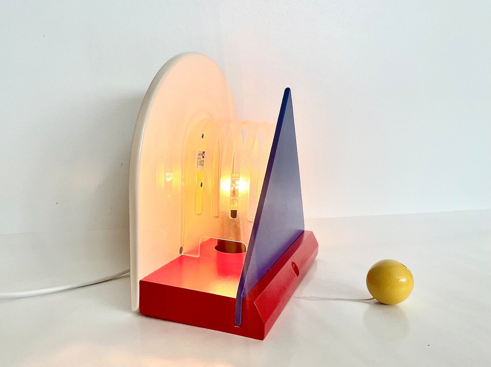 Vintage IKEA Wall Lamp Stoja Plug in Wall Sconce by Ettore Sottsass ...