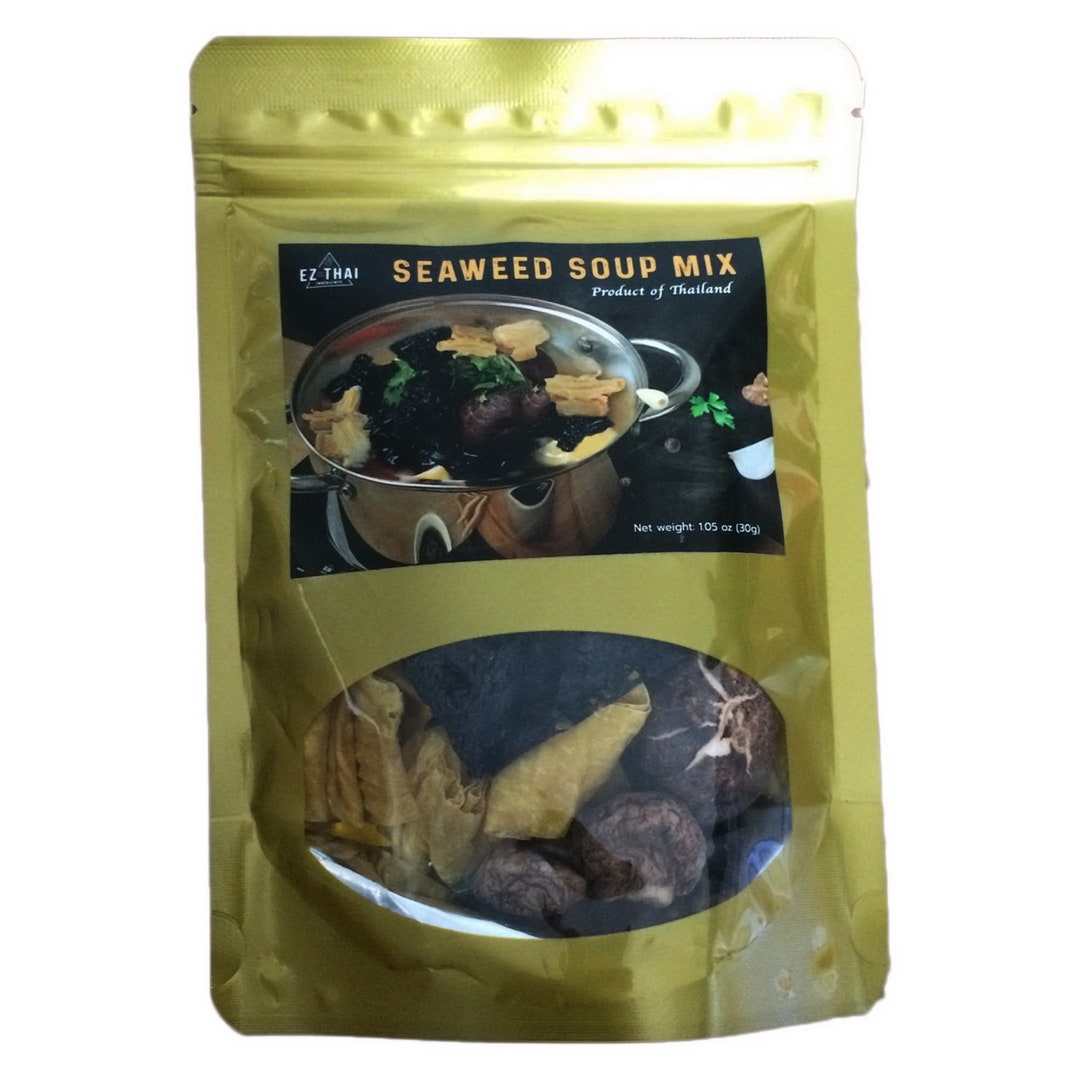 Thai Clear Seaweed Soup Mix 0.5 Oz Instant Powder Soup With - Etsy