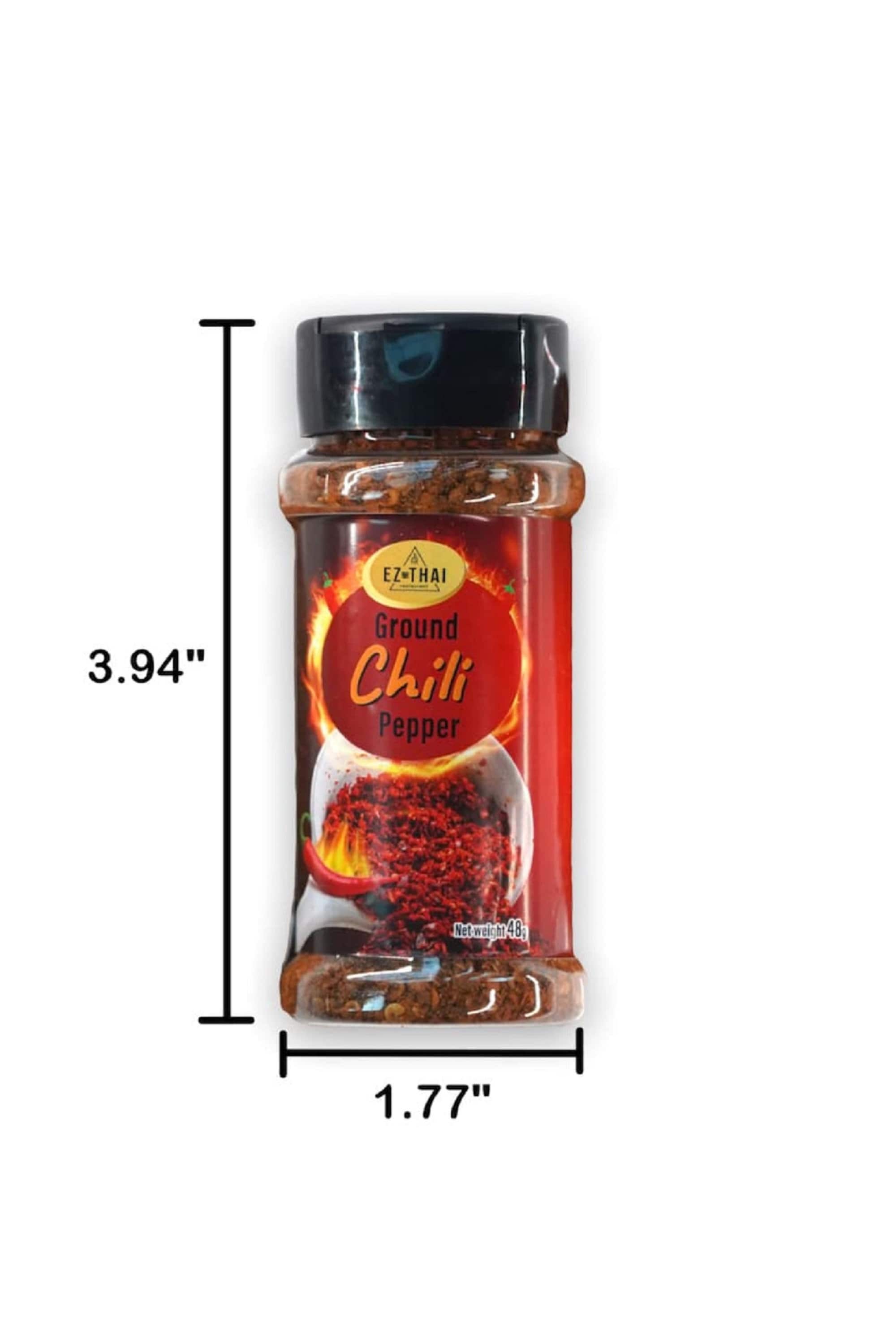 Thai Chili Flakes 48g, Spicy Seasoning Cooking Crushed Chilli Peppers ...