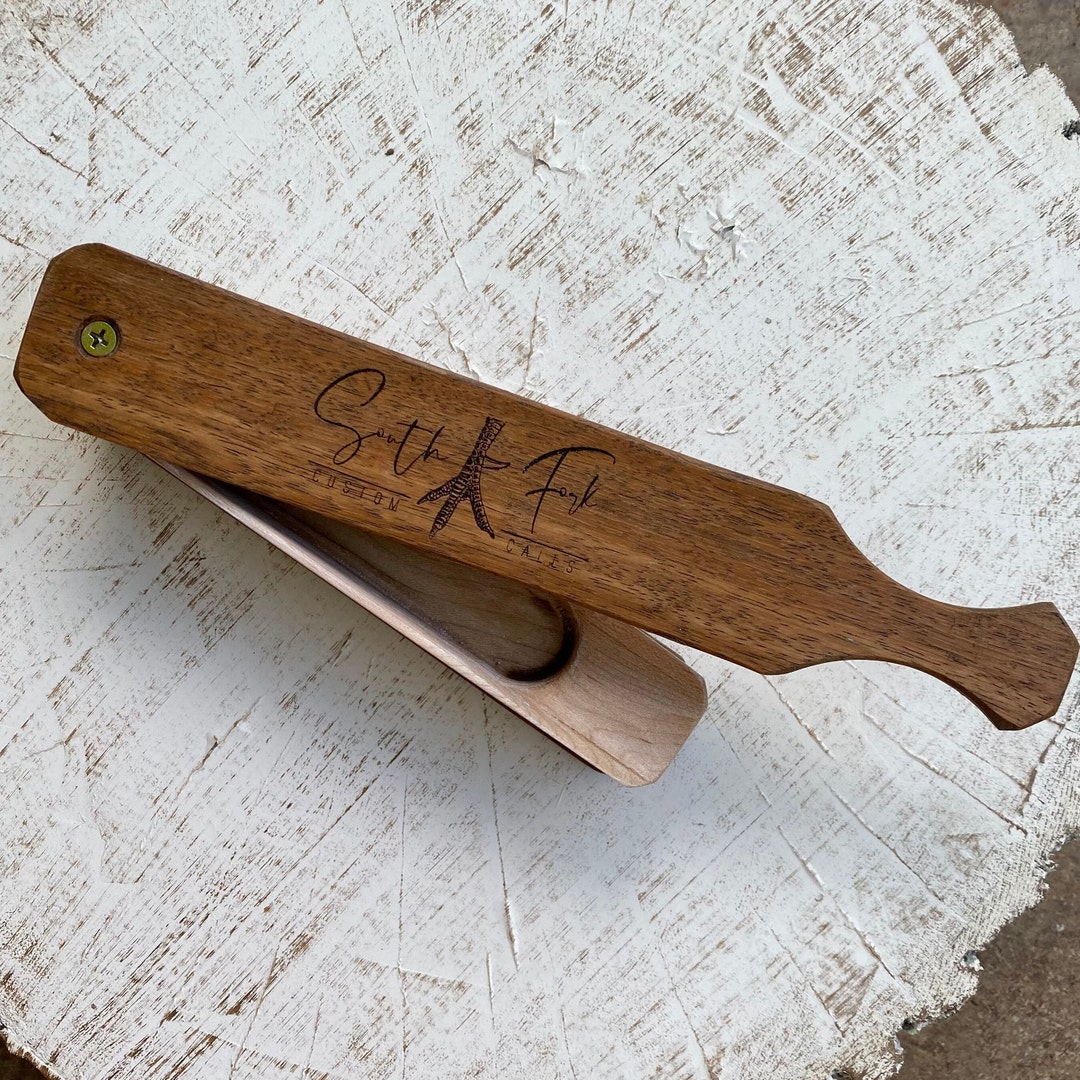 Turkey Box Call Ipe Over Maple Custom Checkered Short Box - Etsy