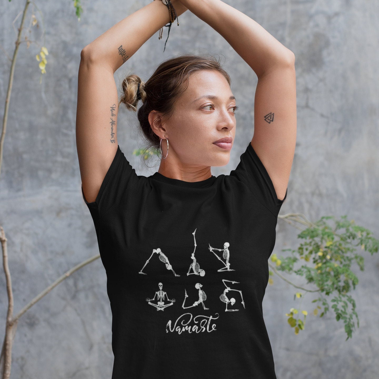 Namaste Shirt Halloween Yoga Shirt Unisex Yoga Shirt - Etsy