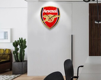 Arsenal Wall Clock - Etsy UK
