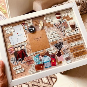 A4 Size Anniversary Scrap Frame - Etsy