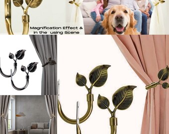 Metal Curtain Holders - Etsy