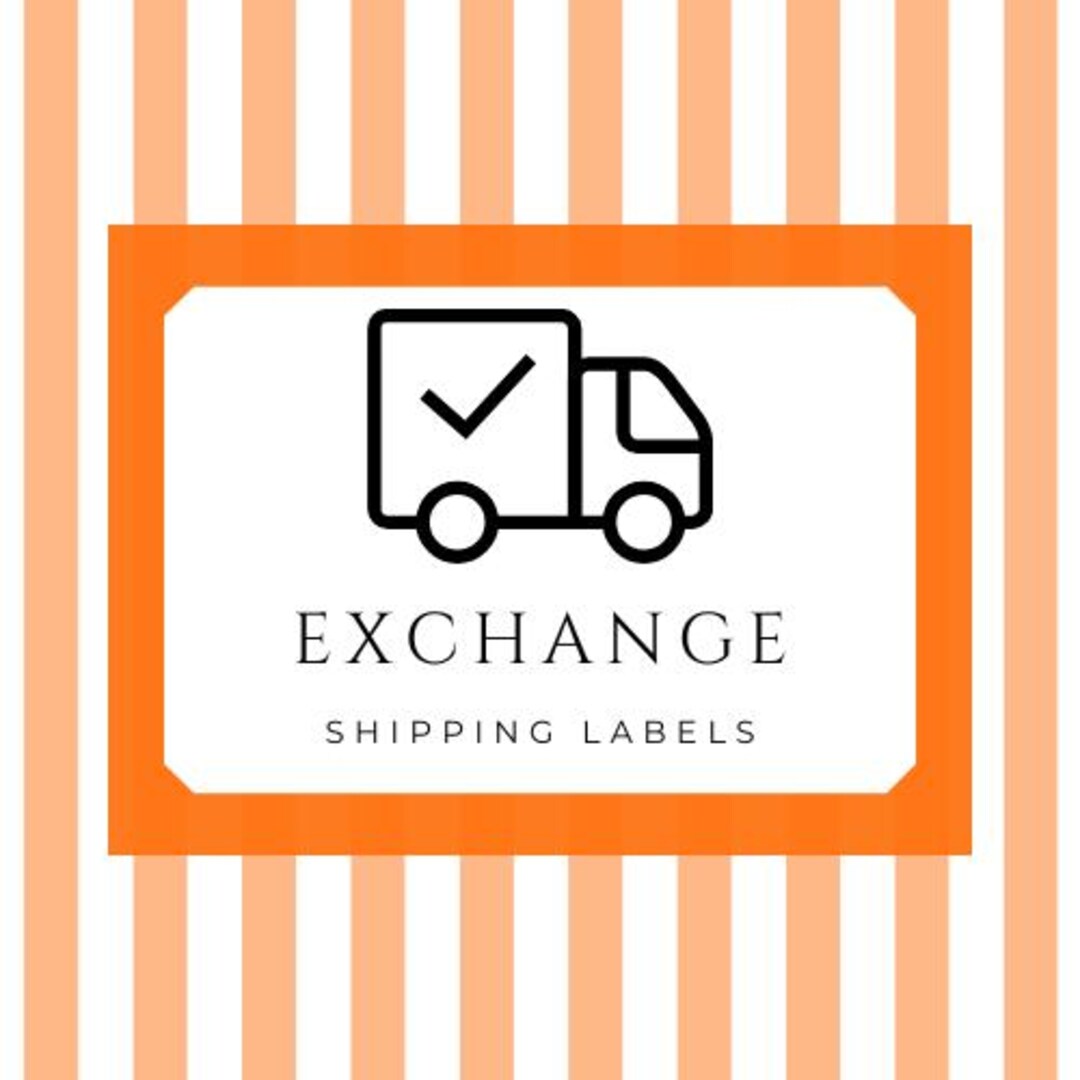 Return & Shipping Labels for Exchange - Etsy