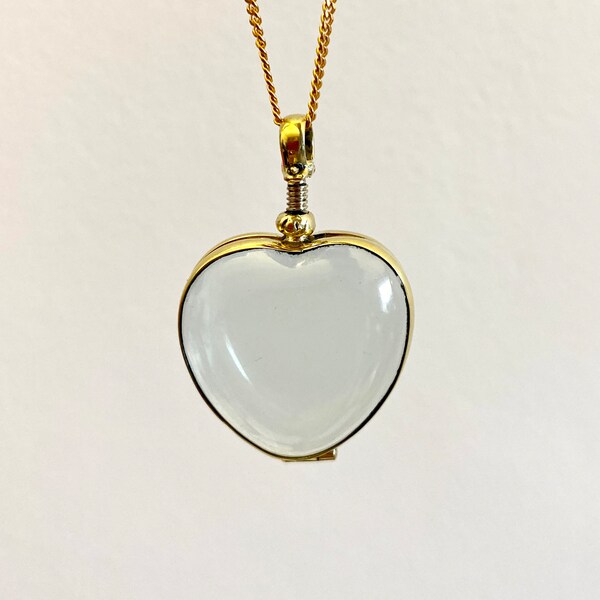 Clear Locket - Etsy