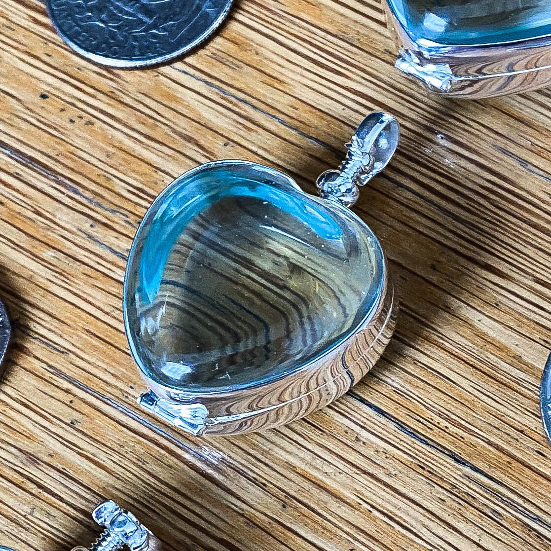 Large Deep Gold Locket Choose Locket Shape and Message Locket Engraved ...