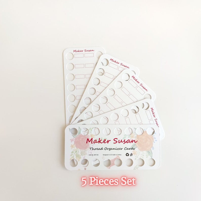Thread Organizer Cards for Embroidery Cross Stitch Storage, Thread ...