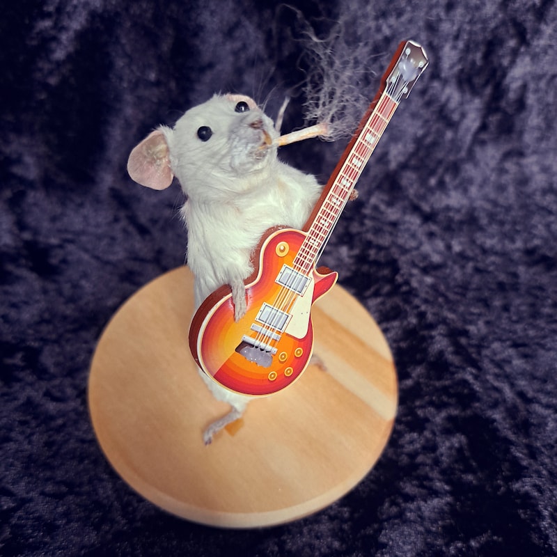 Black Mouse Smoking - Etsy UK