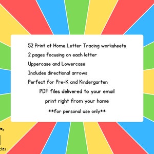 Interactive Letter Tracing Worksheets for Pre-k and Kindergarten | Fun ...