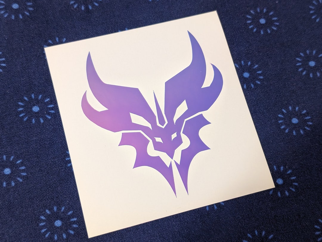 Transformers Predacon Prime Symbol Permanent Vinyl Decal in Various ...