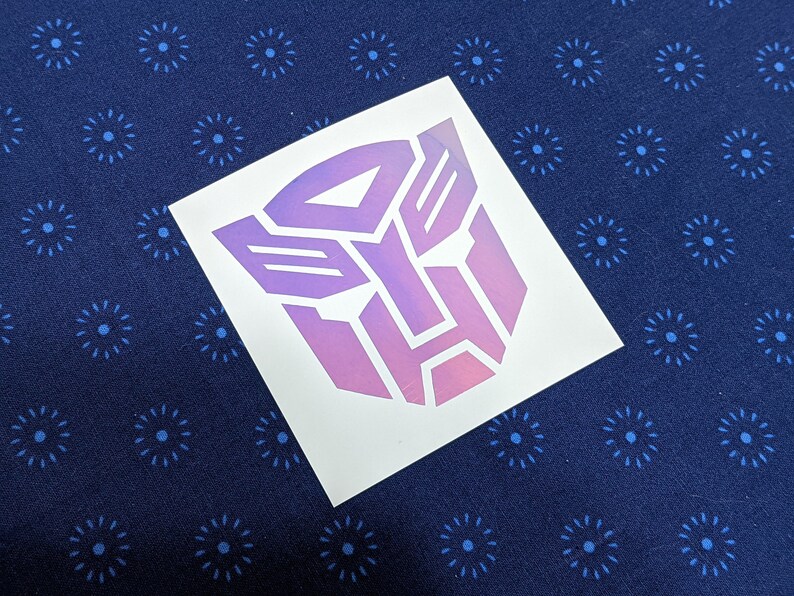 Autobots Transformers Symbol Permanent Vinyl Decal in Various - Etsy